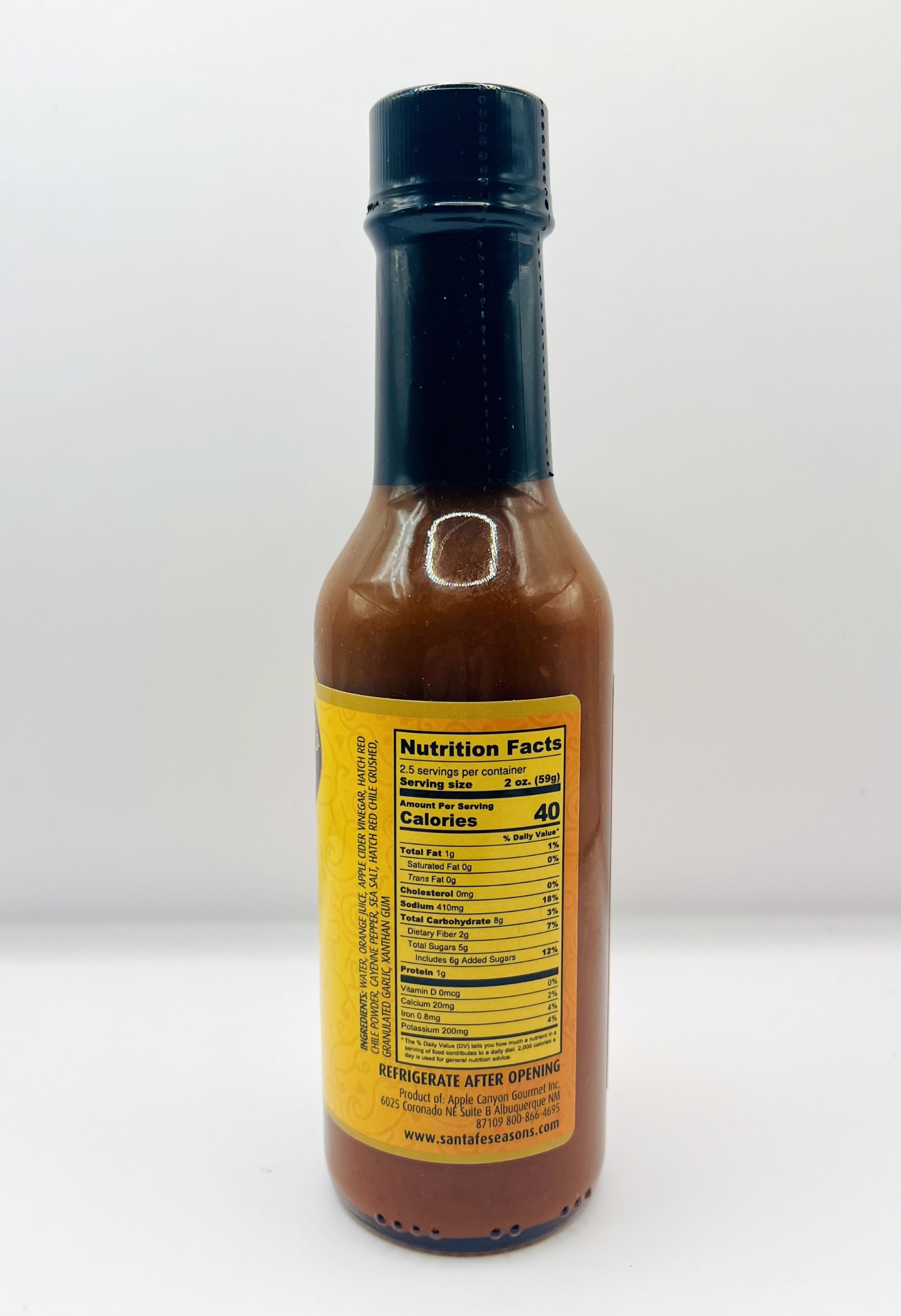 Hatch Red Chile Hot Sauce - Santa Fe Seasons - PistachioLand: Home of ...