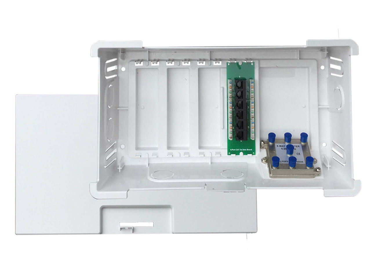 9" PLASTIC ENCLOSURE W/MODULES - www.americancableassemblies.com