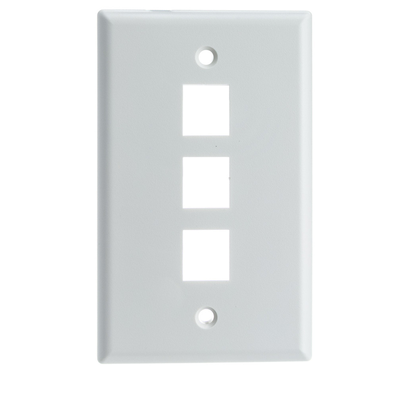 SINGLE GANG WALLPLATE - www.americancableassemblies.com