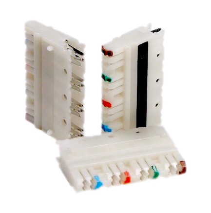 4-PAIR CAT6 110-STYLE CONNECTOR BLOCK - www.americancableassemblies.com