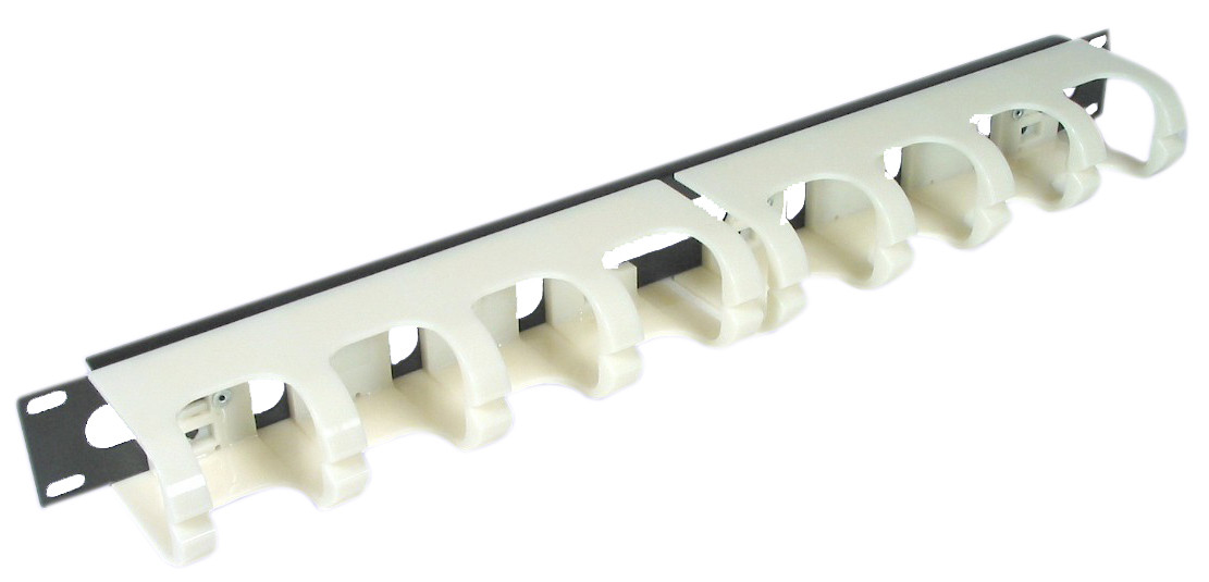 RACK MOUNT 110-STYLE CABLE TROUGH 1RU - www.americancableassemblies.com