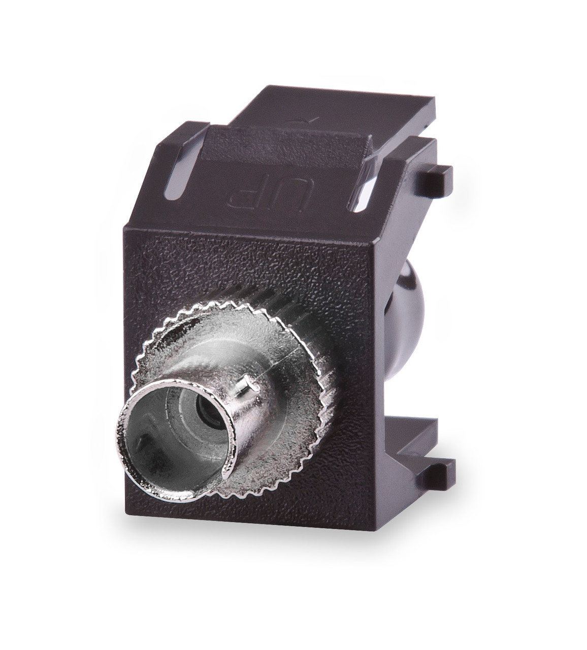 ST OM1/2 Keystone Connector Module, Black - CMK-ST-BK - www ...
