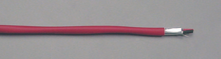 Comtran 34242 14 AWG Solid Bare Copper Red Shielded Riser Fire Alarm ...