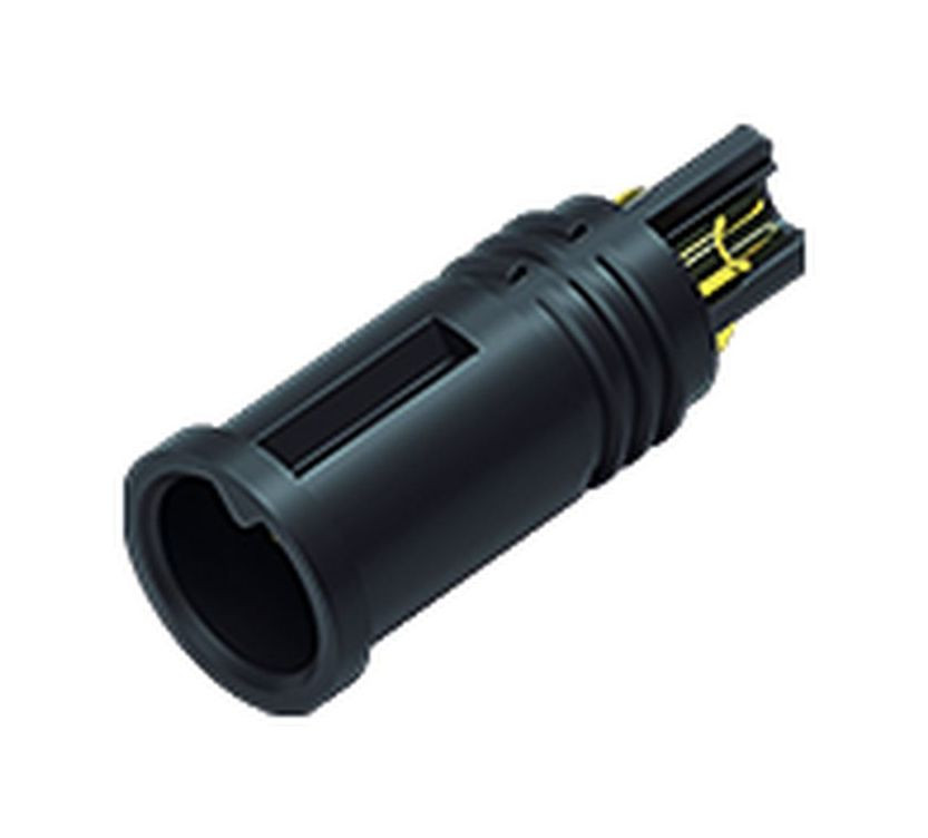 Binder 09-3111-71-04 M5 Male receptacle, Contacts: 4, unshielded ...