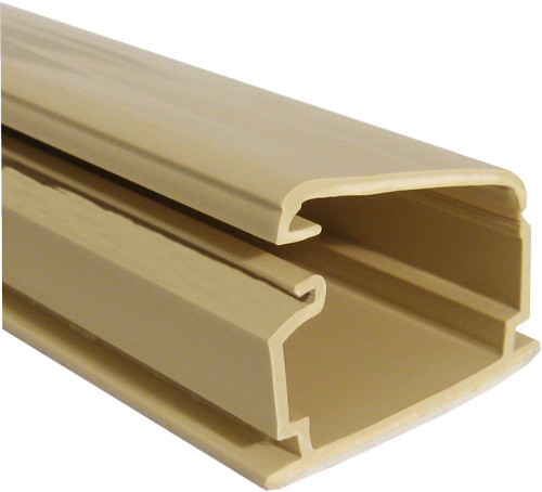 Surface Raceway, 3/4″, 6ft, Ivory - www.americancableassemblies.com