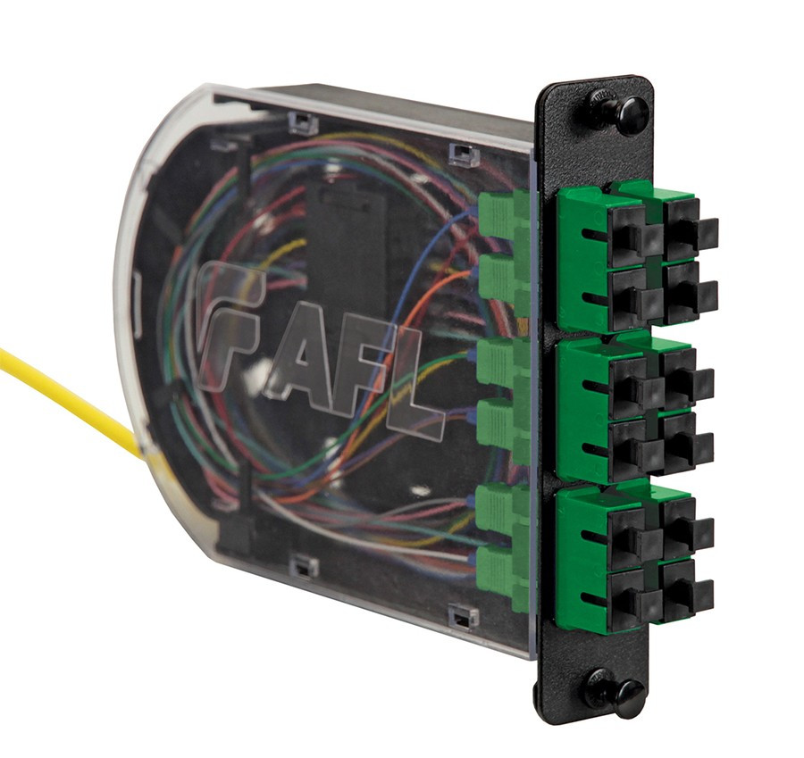 AFL PM-L-12-ASC-0-S-01 12 Fiber SC/APC Singlemode Poli-MOD Patch and ...