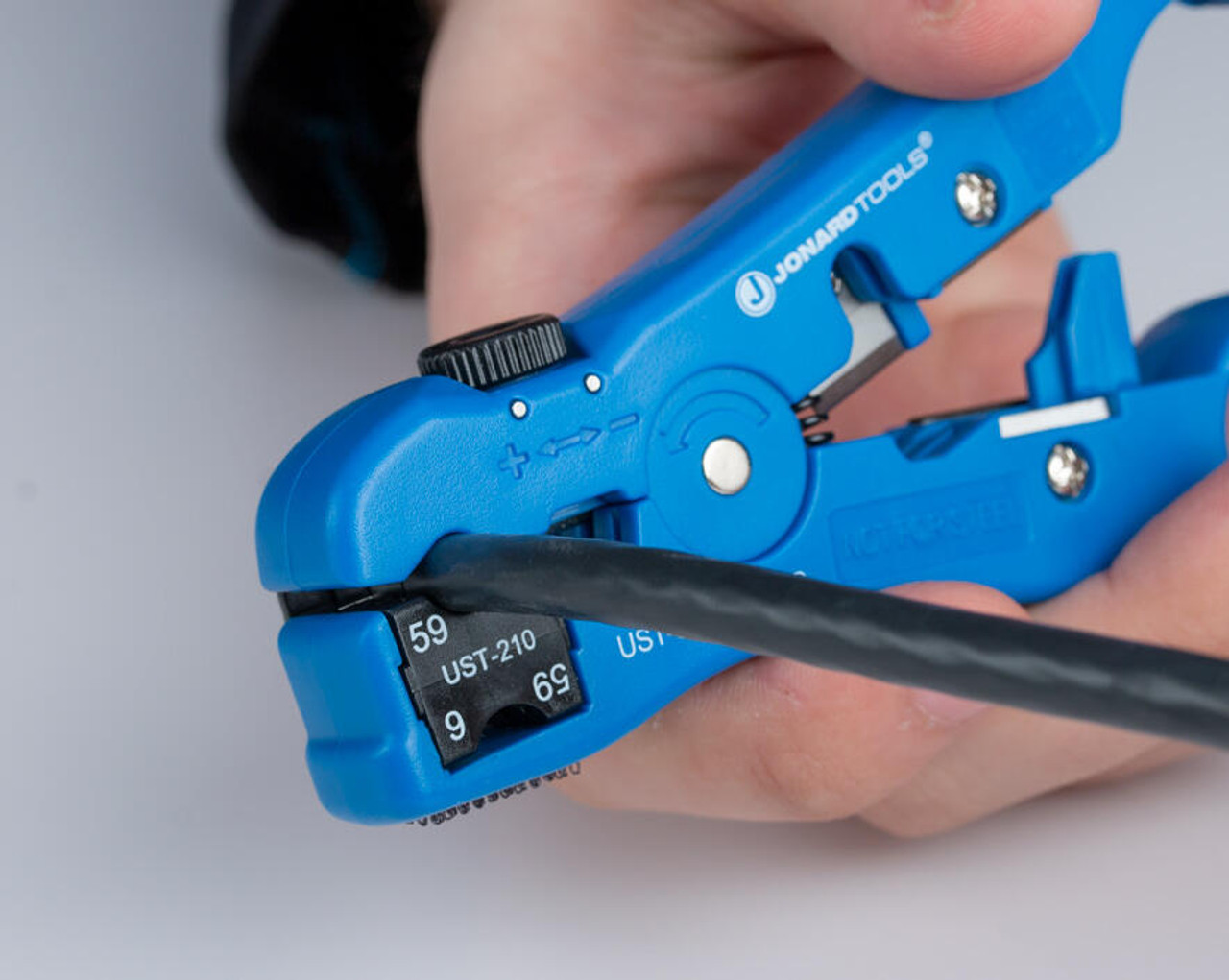 Jonard UST 596 Universal Cable Stripping Tool RG59 6 www.americancableassemblies