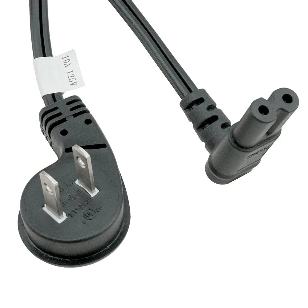 Angled 1-15p to Angled C7 Power Cord - 6 ft - www ...