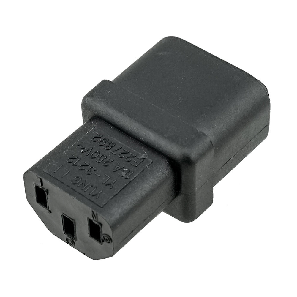 IEC C13 to IEC C14 Plug Adapter - www.americancableassemblies.com