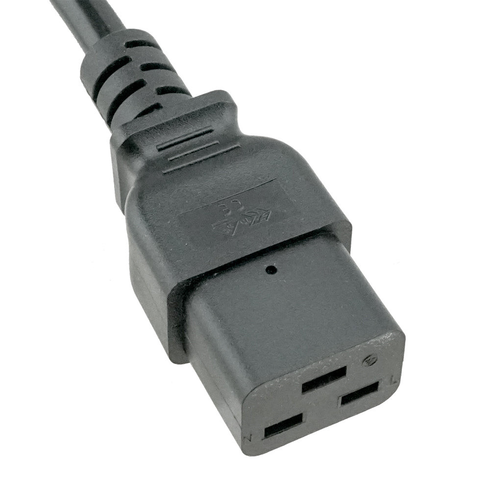 Japan JISC8303 to C19 Power Cord - 10 ft - www.americancableassemblies.com