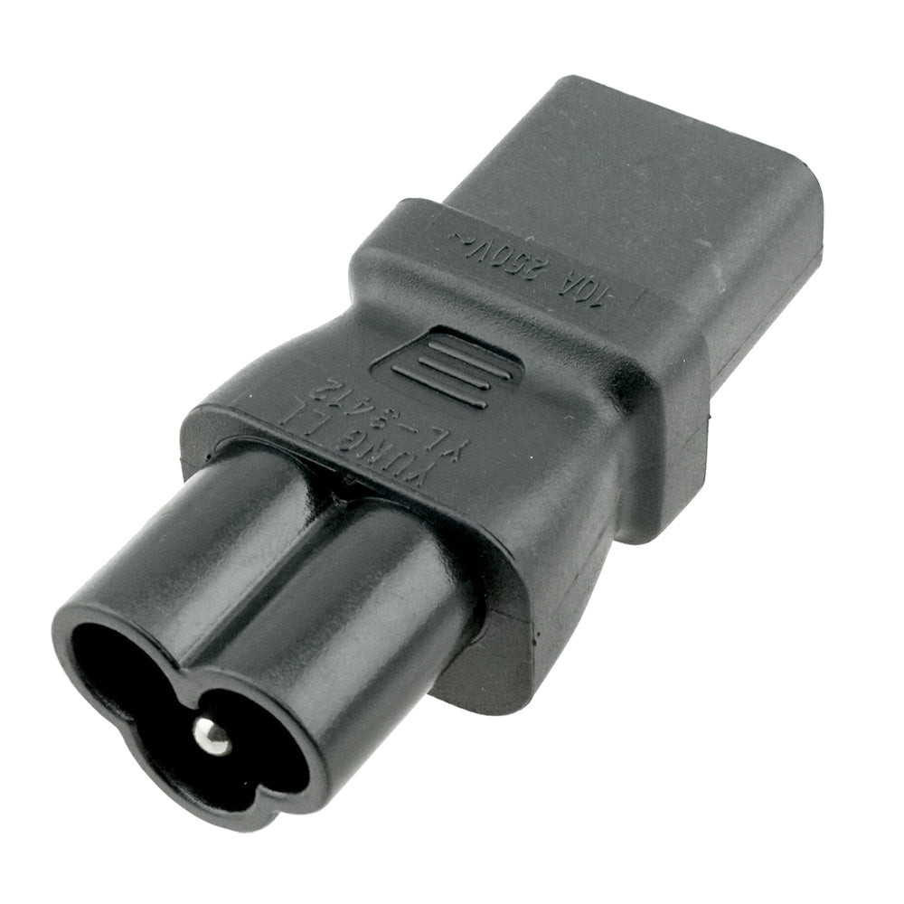 IEC C13 to IEC C6 Plug Adapter - www.americancableassemblies.com