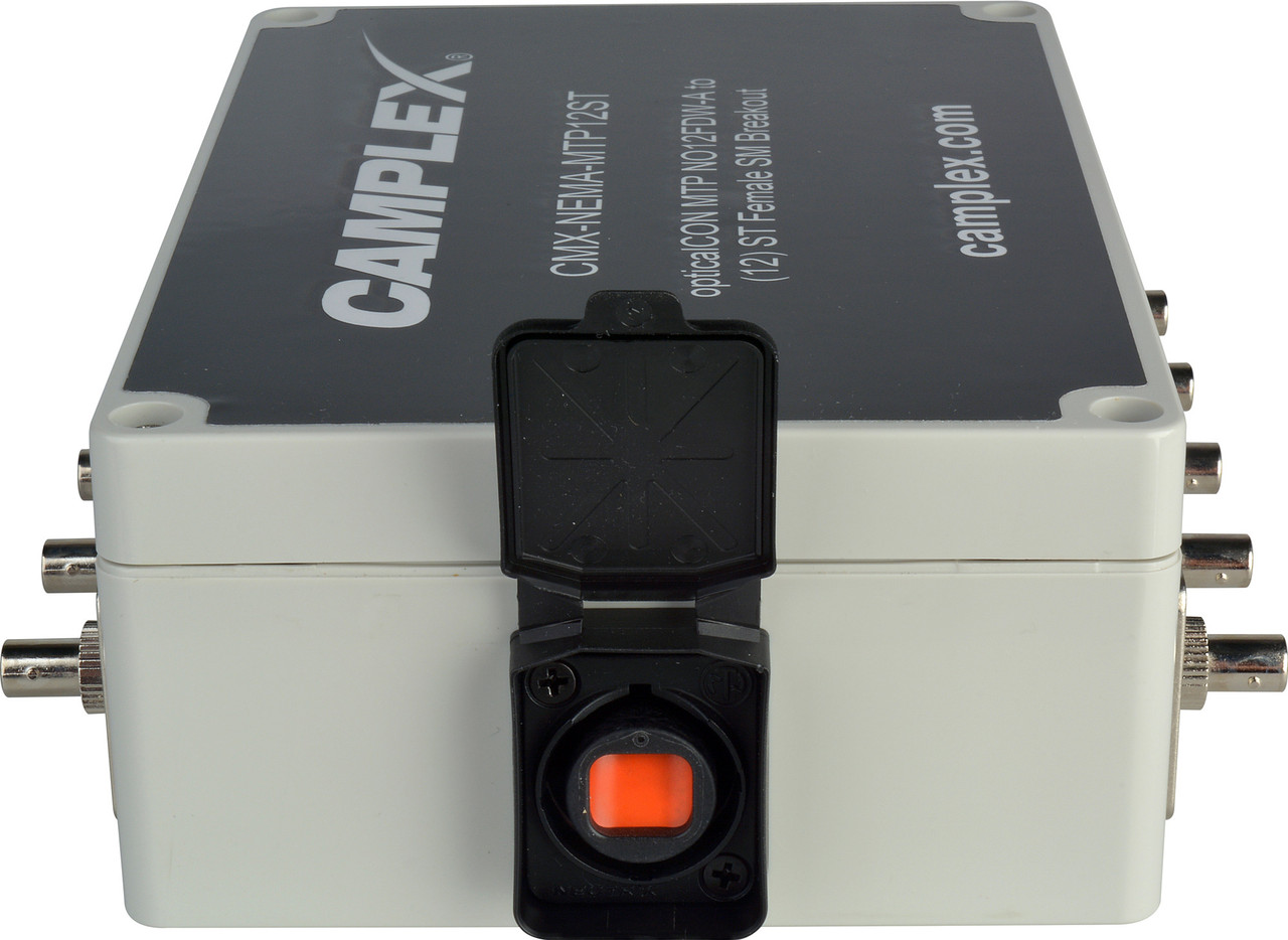 Camplex CMX-NEMA-MTP12ST opticalCON MTP NO12FDW-A to (12) ST Female Single Mode Breakout - www ...