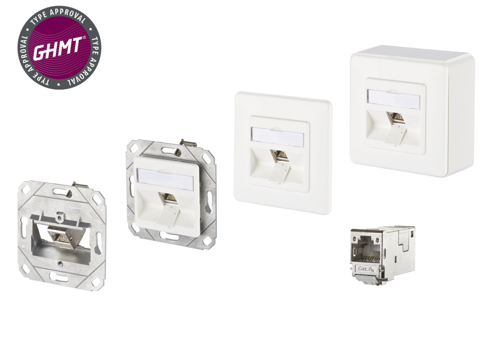 Metz Connect. Wall outlets E-DAT module - www.americancableassemblies.com