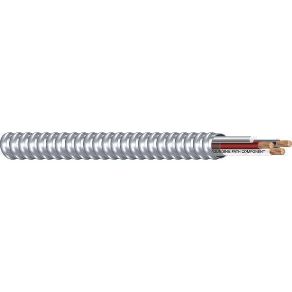 Southwire 55527701 10 AWG 3 Conductor Solid Metal Clad Armored Cable ...