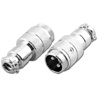 Pan Pacific CMC-2M 2 Pin Male Circular Mic Connector - www ...