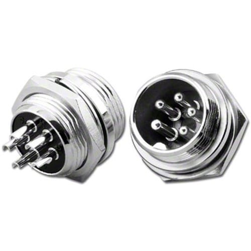 Pan Pacific CMC-5MP 5 Pin Front Panel Mount Circular Mic Plug - www ...