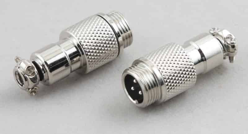 Pan Pacific M12-3M 3 Pin Male M12 Circular Mic Connector - www ...
