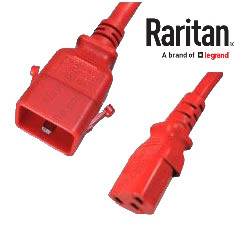 Raritan SecureLock SLC20C13-5FTK1-6PK IEC320 C20 Male Plug to C13 ...