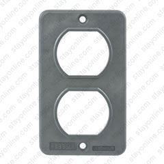 HUBBELL HBL3051 Box Portable Cover Duplex Standard - www ...