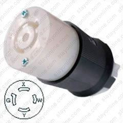 HUBBELL HBL2413 AC Connector NEMA L14-20 Female - www ...