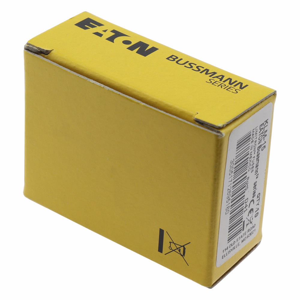 Bussmann KLM-15 Midget Fuse - www.americancableassemblies.com
