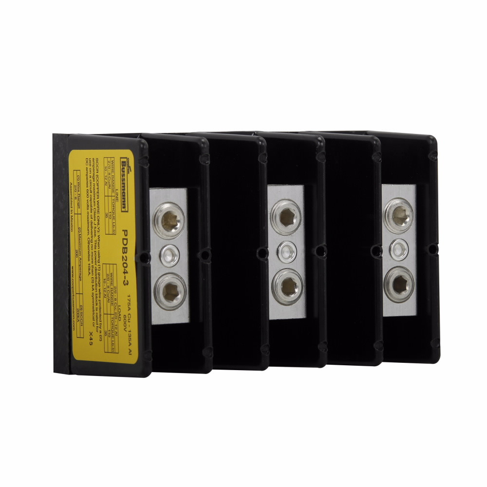 Bussmann PDB204-3 Power Terminal Block - www.americancableassemblies.com