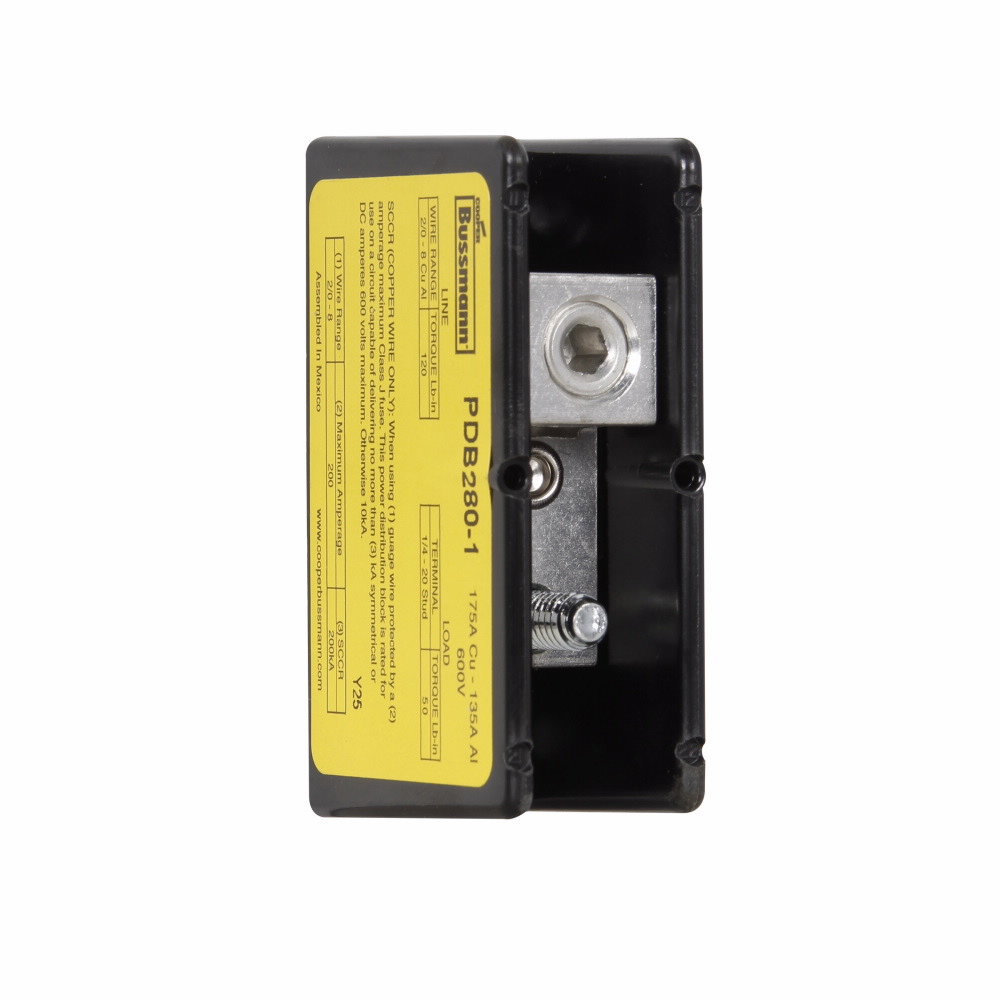 Bussmann PDB280-1 Multi Pole Distribution Block - www ...