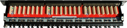 CAT6 SHIELDED 24 PORT PATCH PANEL - www.americancableassemblies.com