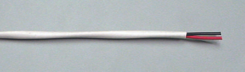Comtran 34857 18 AWG 7-Strand Bare Copper White Shielded Plenum Sound ...