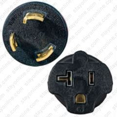 NEMA L5-30 Male Plug to 5-20 Connector - Block Plug Adapter - www ...