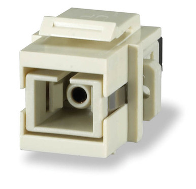 SC SM Keystone Connector Module, Light Ivory - CMK-SCS - www ...