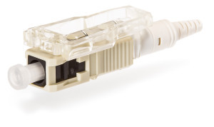 SC SM APC Connector 12PK Angle Cleave 250/900-µm Boot, Green - SMFPC12 ...