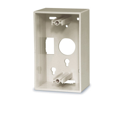 Single Gang Surface Mount Box Box 1.89-in Deep, Ivory - SMB2-SG - www ...