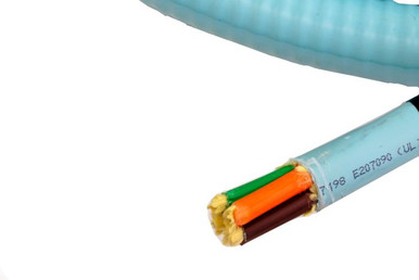 TLC 48 Fiber MM 50um OM3 ClearCurve Distribution Fiber Optic Cable with ...