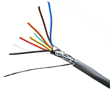 Quabbin Multiconductor RS-232, AWM 2464 – 24 AWG, 8 conductor, shielded ...
