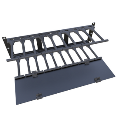 Hammond Manufacturing RB-HFMD3 3U Horizontal Finger Cable Manager - www ...