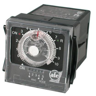 Mueller 405AR-100-S5T-X 1/16 DIN Timer; 1 ,3,10 or 30 sec/min/hr Screw Terminal - www ...