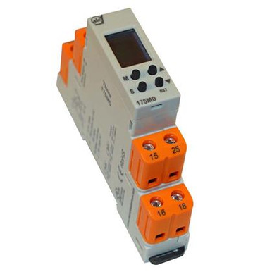 Mueller 175MD Multi-Function Din Rail Mount Universal Supply Timer - www.americancableassemblies.com