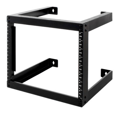 Shaxon MRR-WMR8-18 Wall Mount Rack, 8U, 18 Inch Deep, RMU Number ...