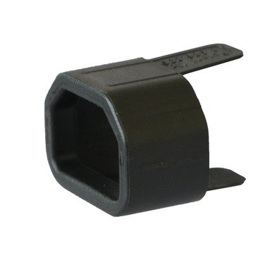 Batch C14 Secure Sleeve Tab - Black - www.americancableassemblies.com