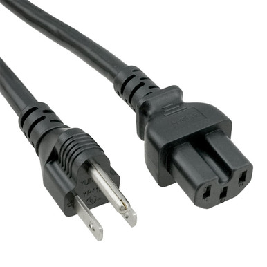 USA NEMA 5-15P to C15 Power Cord - www.americancableassemblies.com
