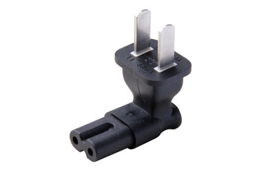 Angled IEC C7 to China GB1002 Plug Adapter - www ...