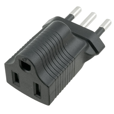 USA to Italy Plug Adapter - www.americancableassemblies.com