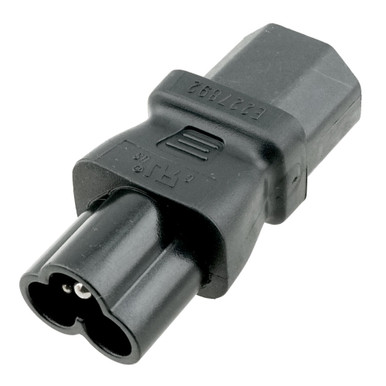 IEC C13 to IEC C6 Plug Adapter - www.americancableassemblies.com