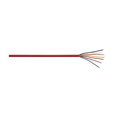 Remee R00296M1R 18 AWG 6 Conductors Unshielded Solid Bare Copper FPLR ...
