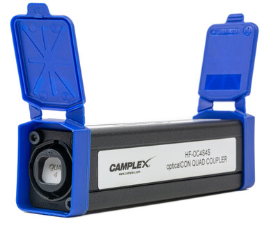 Camplex HF-OC4S4S Inline Coupler - opticalCON QUAD to QUAD - UPC Single ...