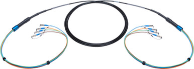 Camplex HF-TS04ST 4-Channel ST-Single Mode Fiber Optic Tactical Cable ...