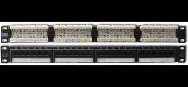 Pan Pacific 1K0-PP6-168 Cat6 16 Port Krone Patch Panel - www.americancableassemblies.com