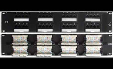 Pan Pacific 1K0-PP6-328 Cat6 32 Port Krone Patch Panel - www.americancableassemblies.com