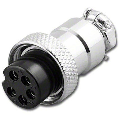Pan Pacific CMC-5F 5 Pin Jack Circular Mic Connector - www ...